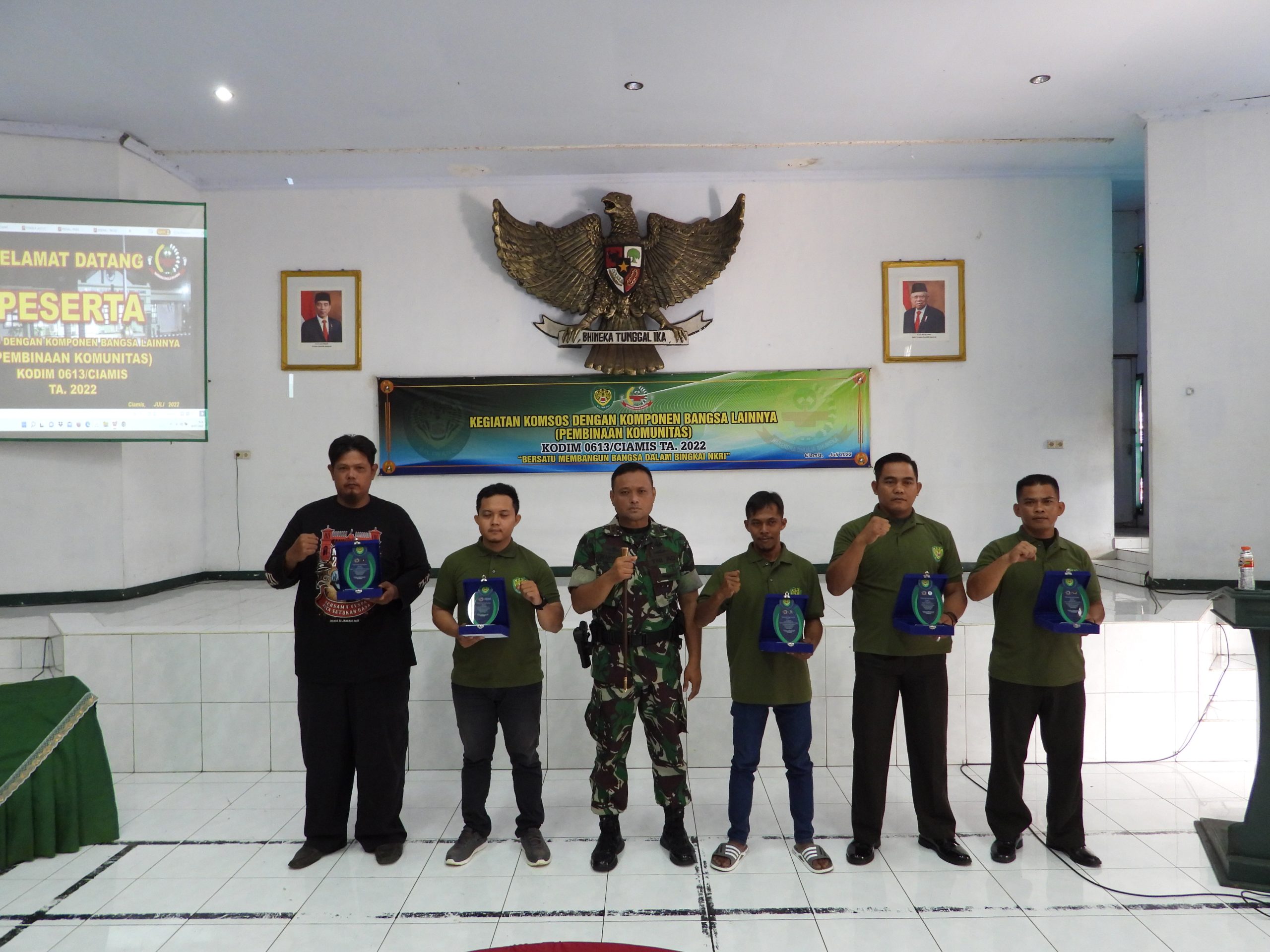 Kodim Ciamis Gelar Komunikasi Sosial (Komsos) dengan Komponen Bangsa - kodimciamis.com